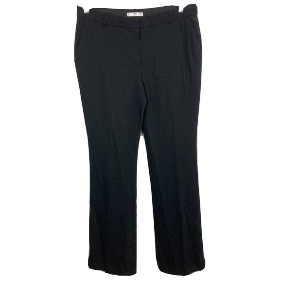 Mango | Pants & Jumpsuits | Mng Mango Pants Womens Sz 2 Black Straight ...
